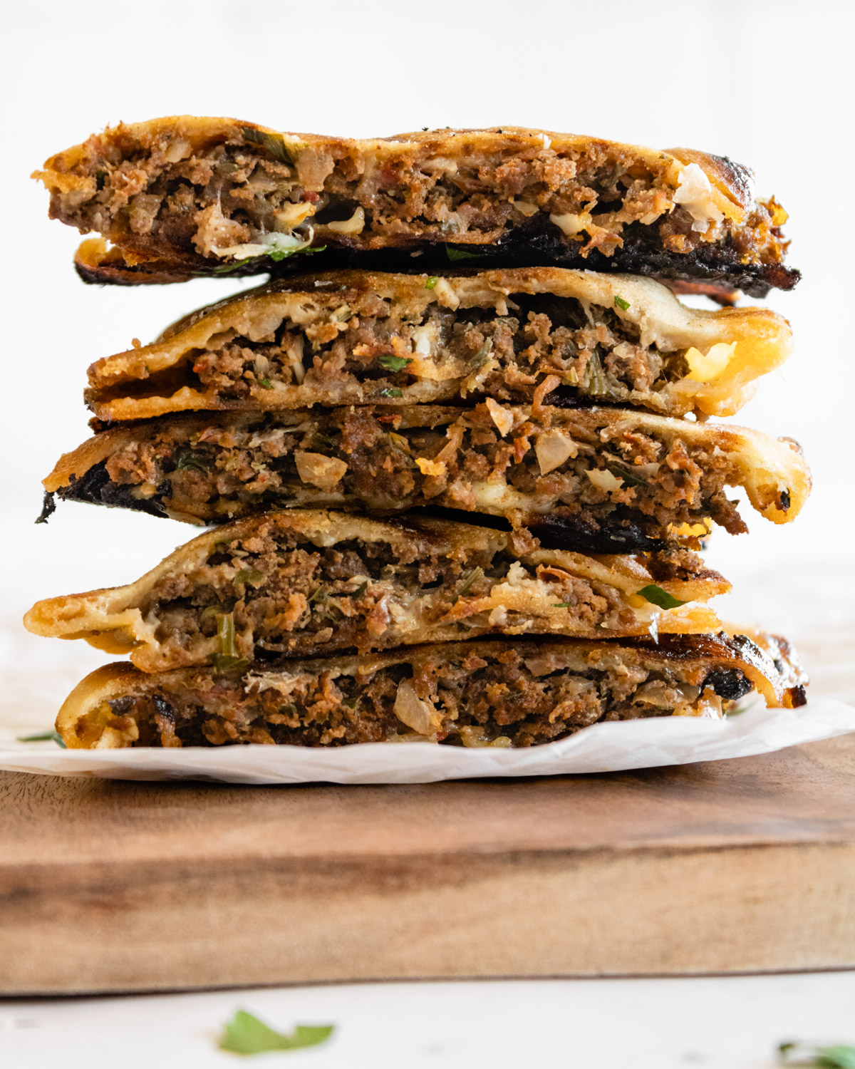 Arayes with Cheese - Forks and Foliage