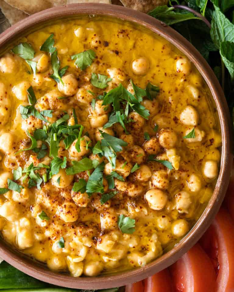 Balila (Lebanese Chickpeas) - Forks and Foliage